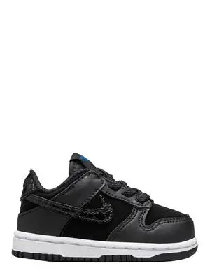 Nike Dunk Low Se Croc Sneakers - Black/white/game Royal