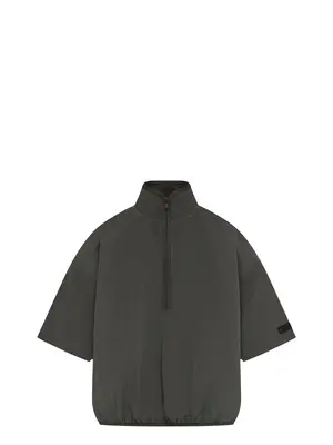 Fear Of God Half Zip Mockneck Shirt - Black