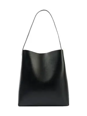 AESTHER EKME Sac Large Leather Tote Black