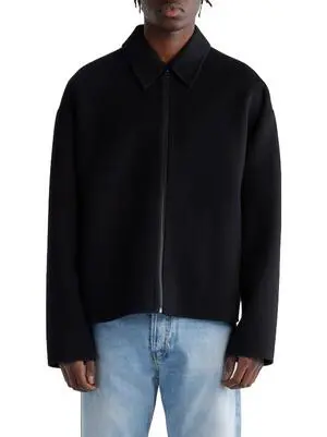 Acne Studios Acne Studios Relaxed Fit Wool Jacket Black