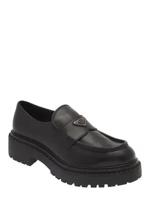 Prada Platform Loafer - Nero