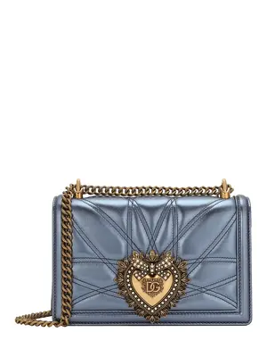 Dolce & Gabbana Devotion Shoulder Bag - Blue