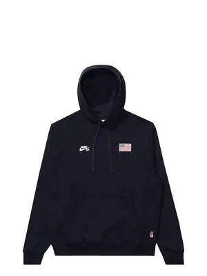 Nike Sb Olympics 2024 Pullover Hoodie - Obsidian/white