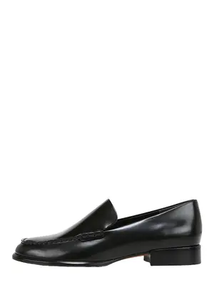 Vince Naomi Leather Loafer - Black