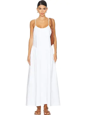 Tularosa Amy Midi Dress - White