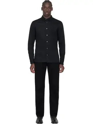 ALLSAINTS Hawthorne Ramskull Stretch Fit Shirt - Blue