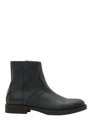 ALLSAINTS Lang Leather Boots Black