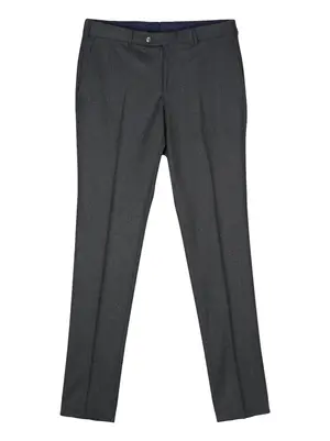 LUIGI BIANCHI MANTOVA Tapered Trousers - Grey