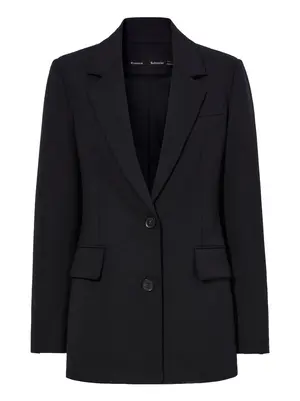 Proenza Schouler Single-breasted Tailored Blazer - Black