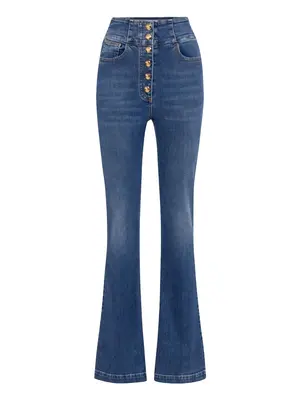ELISABETTA FRANCHI Elisabetta Franchi Bell-Bottom Jeans