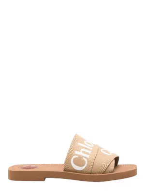 Chloé Woody Mules - Brown