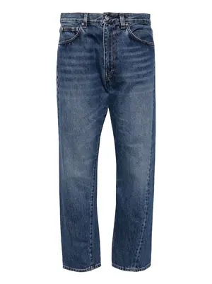 TOTÊME TOTEME Twisted-Seam Straight-Leg Jeans