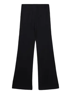 Helmut Lang Fluid Straight-leg Trousers - Black