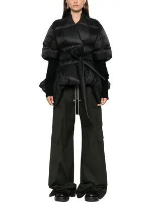 Rick Owens Batwing Duvet Jacket - Black