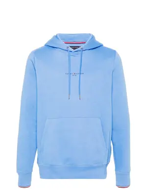 Tommy Hilfiger Tipped Cuffs Hoodie - Blue