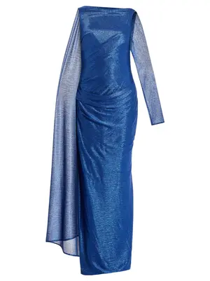 Talbot Runhof Mousse Gown - Blue