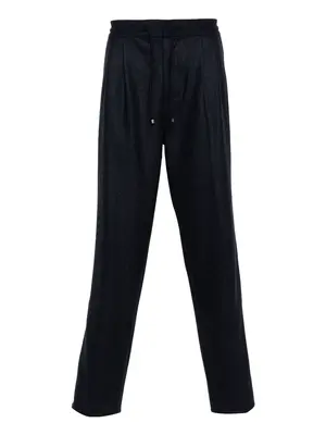 Brunello Cucinelli Wool Trousers - Blue