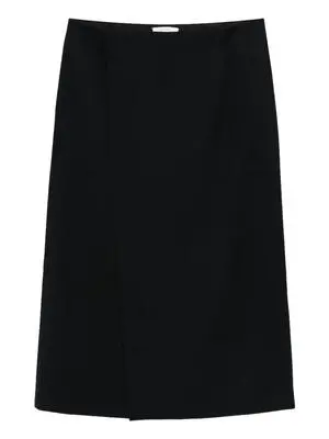 THE ROW Kavi Midi Skirt - Blue