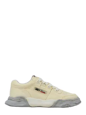 Mihara Yasuhiro Parker Panelled Sneakers - White