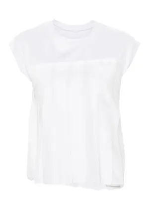 SACAI Sacai Pleated T-Shirt