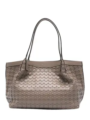 SERAPIAN Mosaico Tote Bag Neutrals