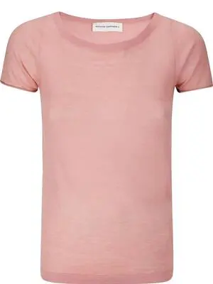 Extreme Cashmere Boat Neck T-shirt - Pink