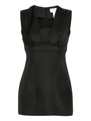 Sportmax Corset-style Sleeveless Top - Black