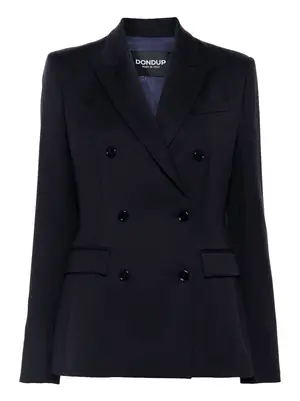 DONDUP Wool Blazer - Blue