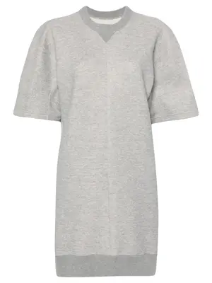 Sacai Mélange Mini Dress - Grey