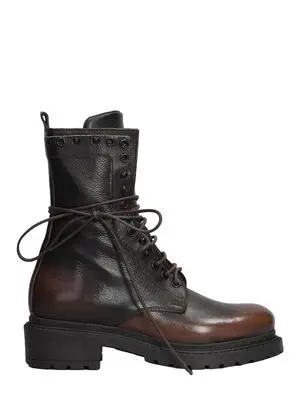 METISSE Combat Boots - Brown