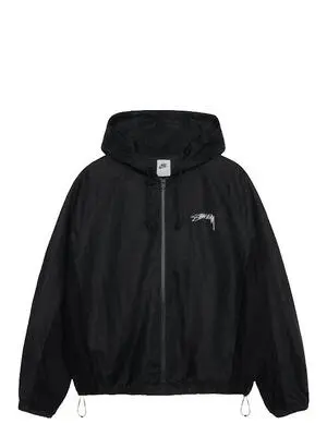 StÜssy X Nike Linen Shell Jacket - Black