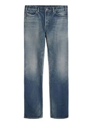 Celine Mid-rise Kurt Jeans - Trail Wash Denim