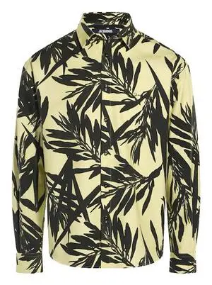 Jacquemus La Chemise Simon - Foliage Black/yellow