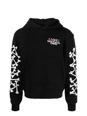Amiri Grateful Dead Bones Hoodie - Black