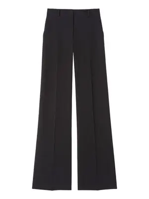 Lafayette 148 New York Crepe Wide-leg Pant - Black