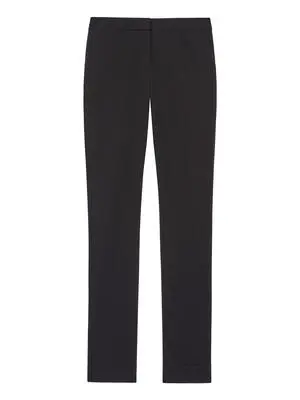 Lafayette 148 New York Slim Ankle Pants - Black