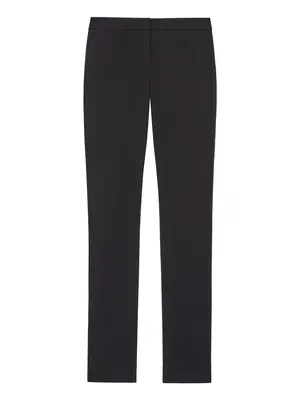 Lafayette 148 New York Punto Milano Slim Ankle Pants - Black