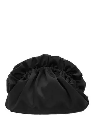 Nina Cristy Satin Clutch - Black