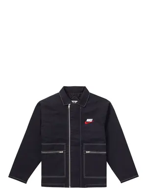 Supreme Zip Off Sleeve Quilted Bomber Jacket - Black | Editorialist