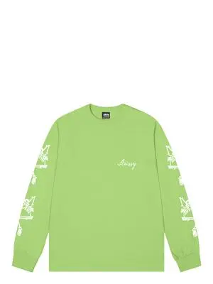 StÜssy Paradise Lost Long-sleeve Tee - Green