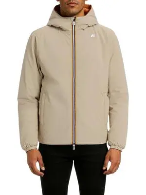 K-WAY K-Way Padded Jacket Ecru