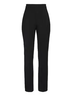 Sportmax Tapered Pants With Crystals - Black