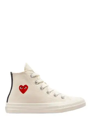 CONVERSE Chuck Taylor All Star '70 Hi Comme Des Garcons Play - Milk/red/black