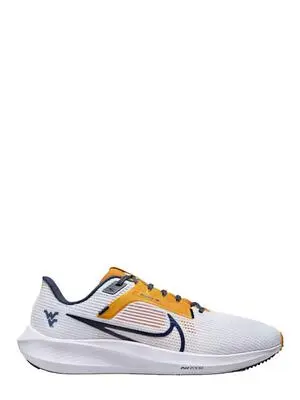 Nike Pegasus 40 West Virginia Sneakers - White/university Gold/college Navy Blue