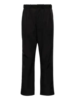 THE POWER FOR THE PEOPLE Wilson Stripe Trousers - Black