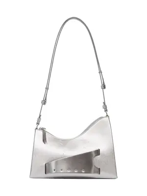 MAISON MARGIELA Snatched Hobo Bag - Silver