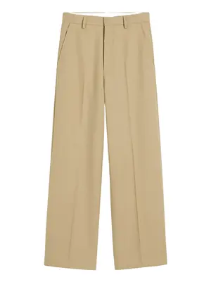 Ami Large Fit Trousers - Neutrals