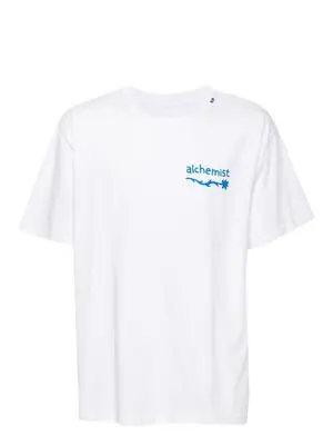 Alchemist Logo-print T-shirt - White