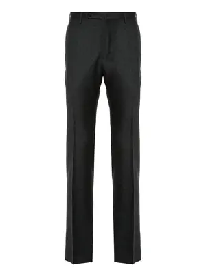 Incotex Virgin Wool Trousers - Grey