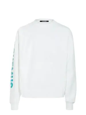 JACQUEMUS Logo-print Cotton Sweatshirt